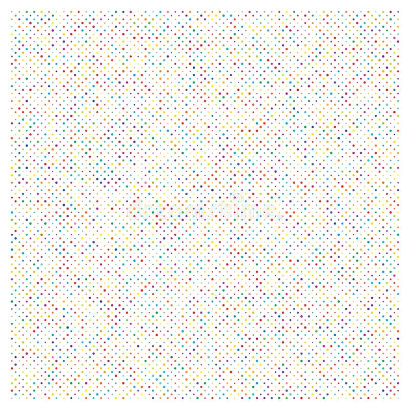Colorful Random, Diffuse Circles, Dots Pattern. Scattered Speckles ...