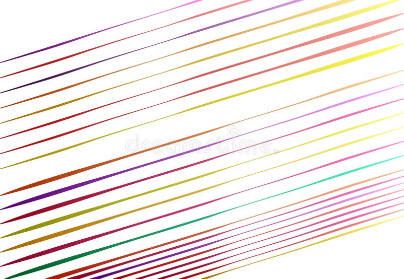 Colorful Random Lines Vector Illustration Stock Vector - Illustration ...