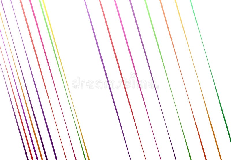 Colorful Random Lines Vector Illustration Stock Vector - Illustration ...