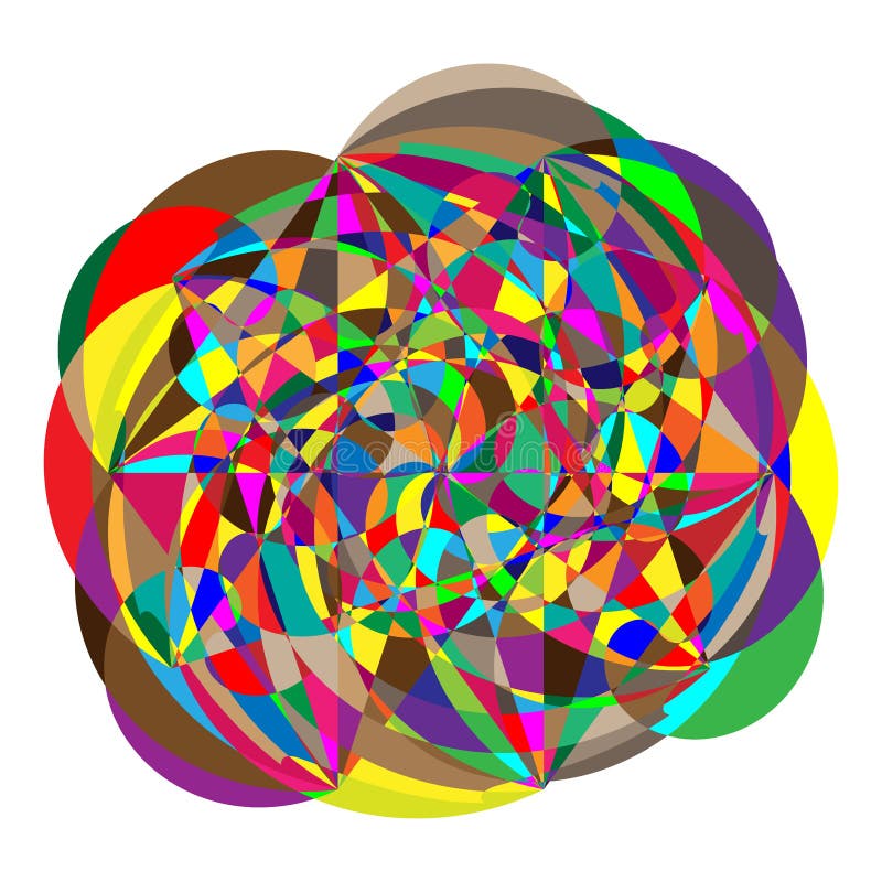 Colorful Random Mish-mash, Mixture or Mix Pattern, Texture Vector ...