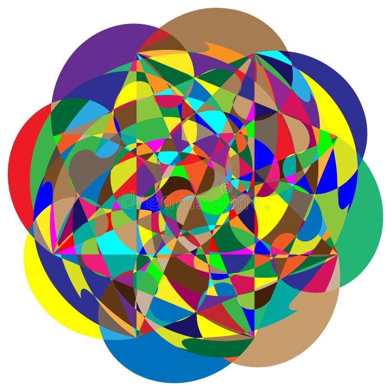 Colorful Random Mish-mash, Mixture or Mix Pattern, Texture Vector ...