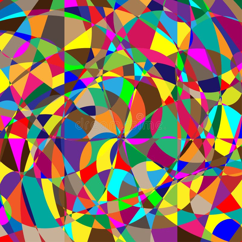 Colorful Random Mish-mash, Mixture or Mix Pattern, Texture Vector ...