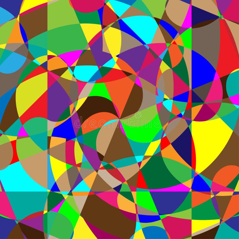 Colorful Random Mish-mash, Mixture or Mix Pattern, Texture Vector ...