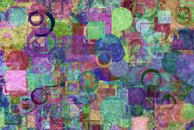 Colorful random shapes stock illustration. Illustration of abstract ... Colorful random shapes stock illustration. Illustration of abstract ...