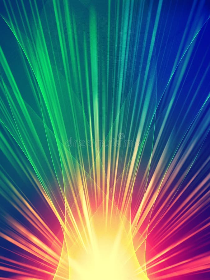 Colorful rays stock illustration. Illustration of black - 25641257