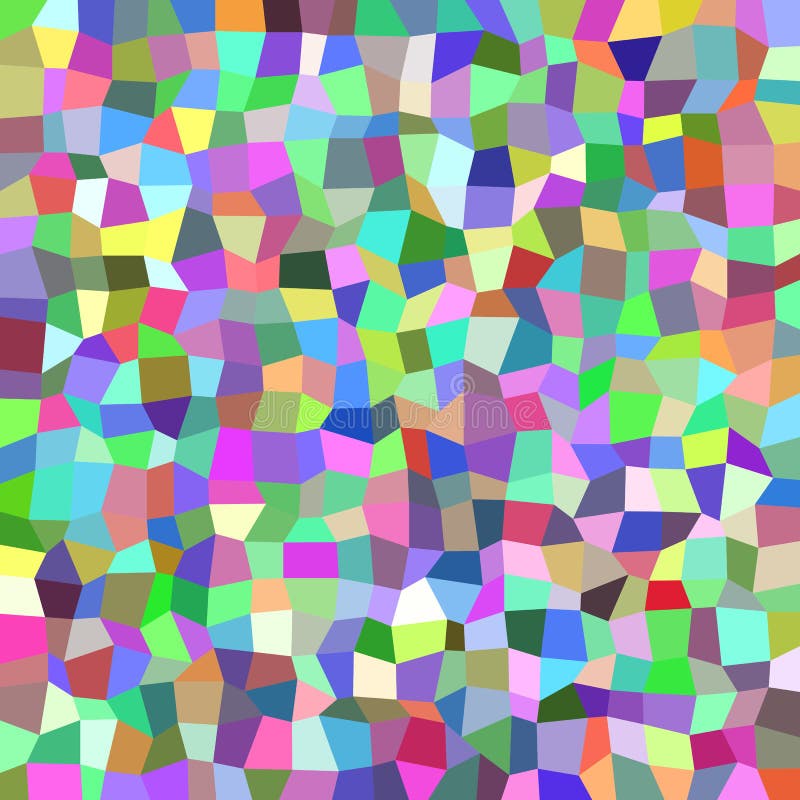 Colorful Rectangle Mosaic Background - Polygonal Vector Design from ...