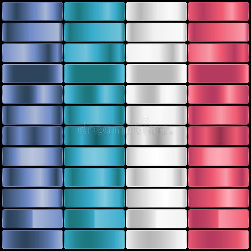 Rectangular Metallic Gradients Stock Illustrations – 1,248 Rectangular ...