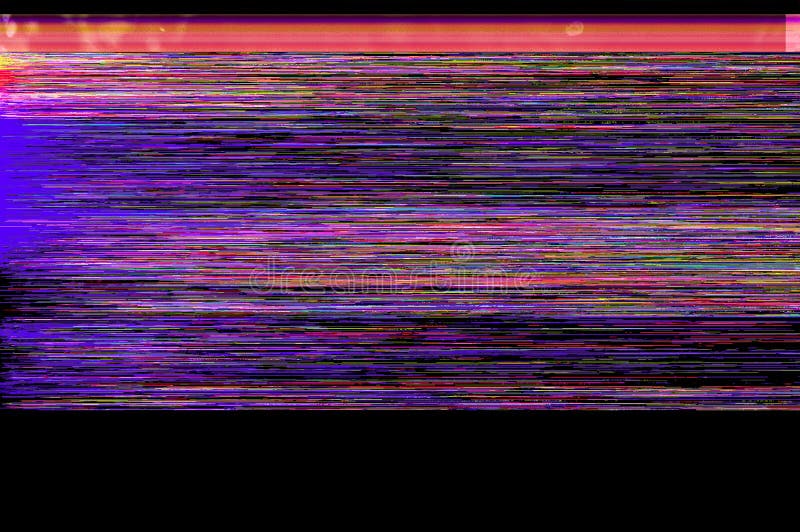 Colorful Glitch Art Background Stock Photo - Image of monitor, damaged ...
