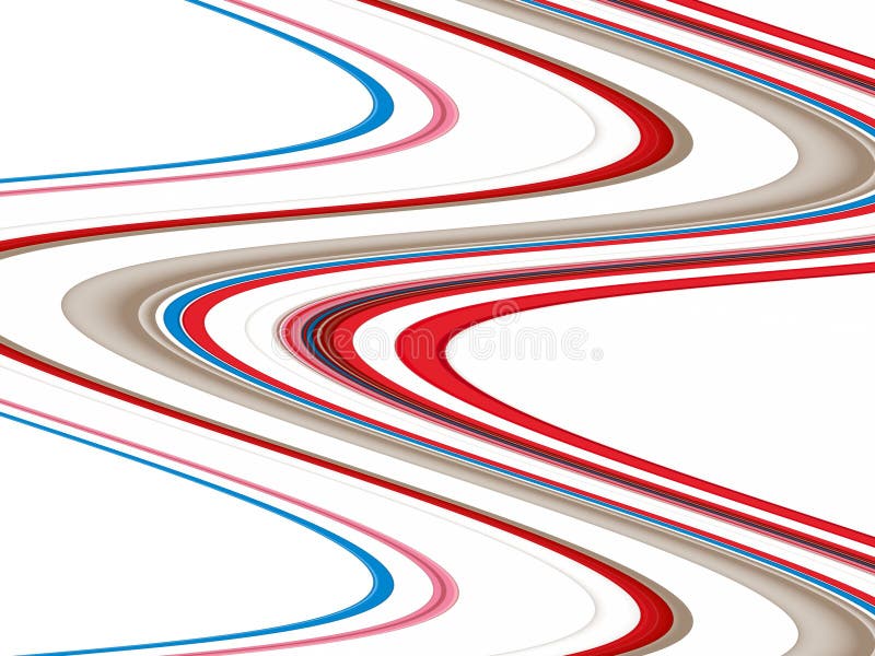 Red Blue Fluid Rainbow Lines Elegant Forms Lines Pattern, Lines ...