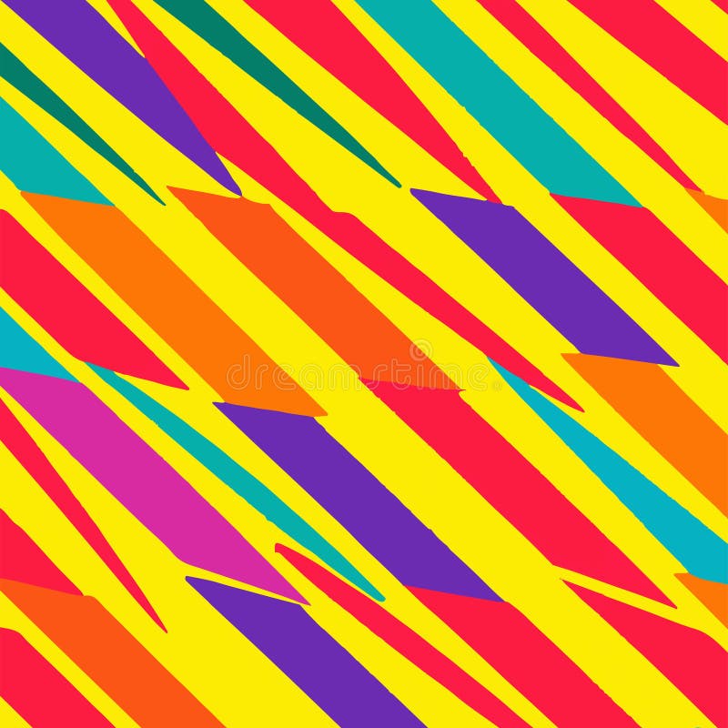 Colorful Red and Yellow Diagonal Lines Vector Background Style Stock ...