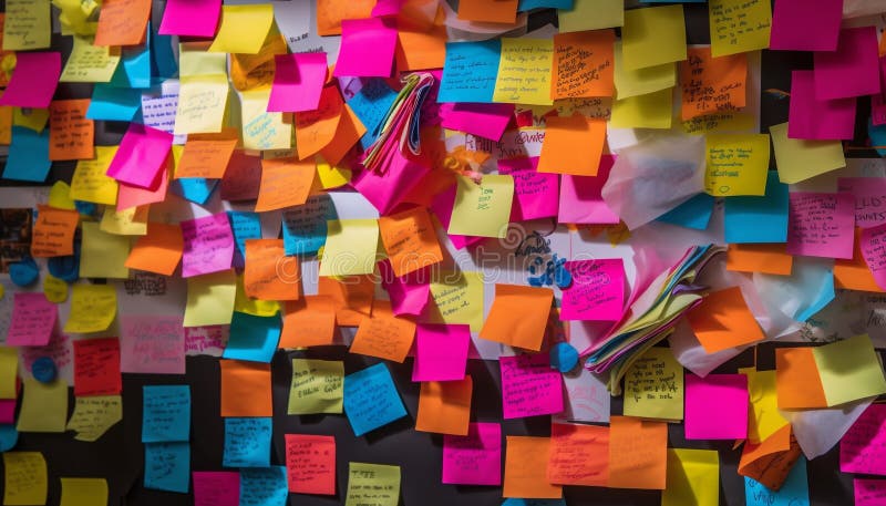 Colorful Reminder Labels Spark Creativity in Modern Office ...