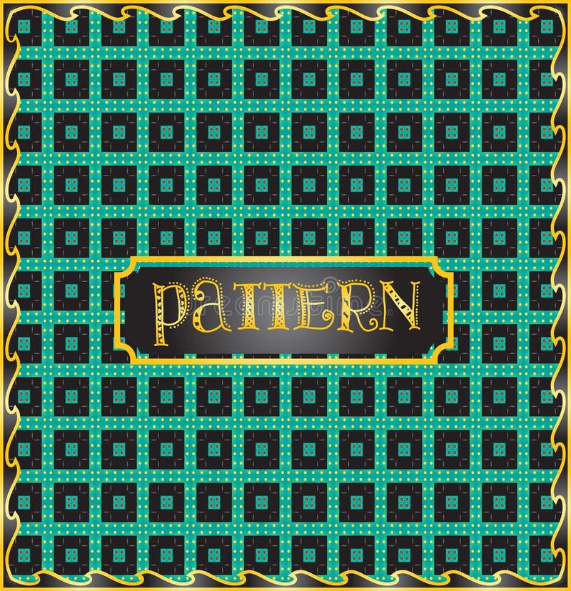 Colorful Repeatable Pattern Background Stock Illustration ...