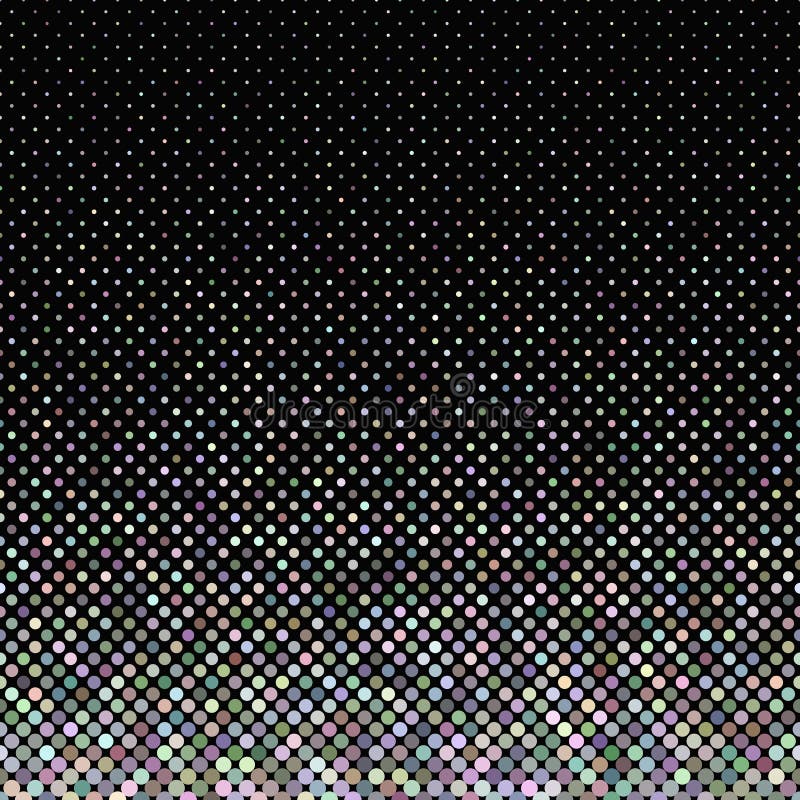 Colorful Repeating Abstract Dot Pattern Background Stock Vector ...