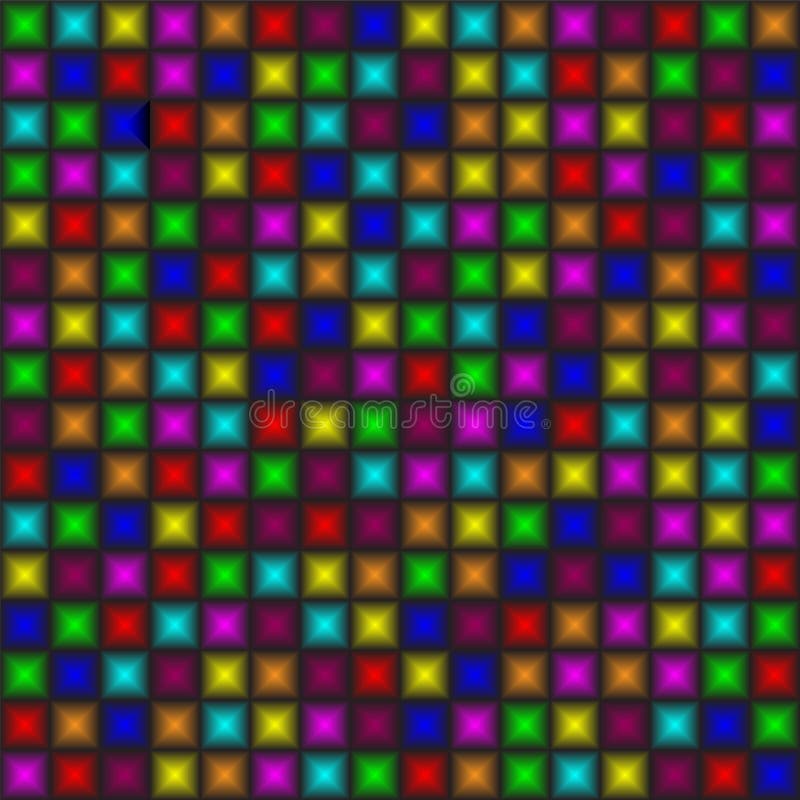 Colorful Repeating Background Stock Vector - Illustration of funky ...