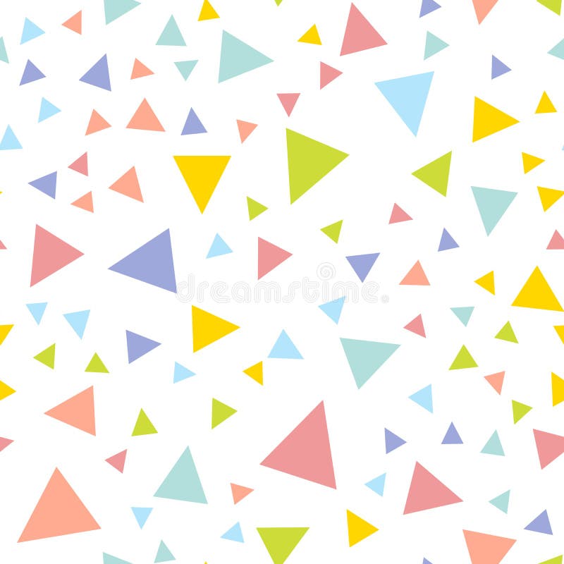 Colorful Repeating Pattern with Zigzag Lines, Arrows and Hexagons Stock ...