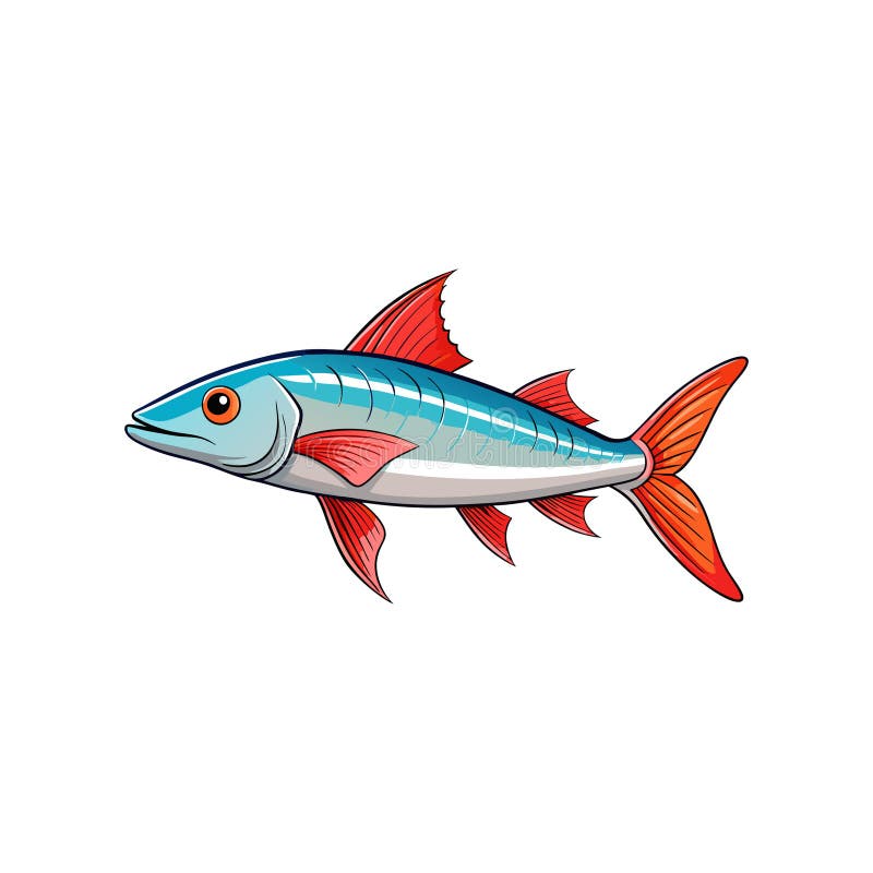 Colorful Representation of Goatfish in Underwater Environment Stock ...
