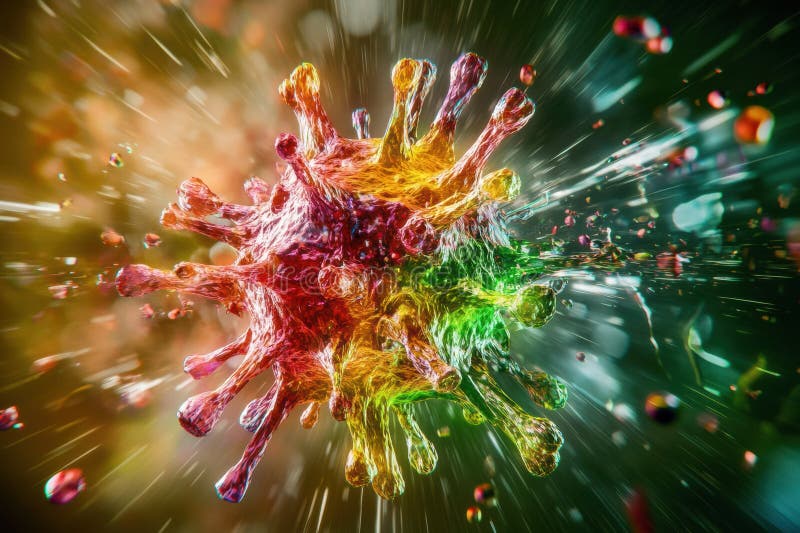 Virus Transformation and Mutation Visualized in Vibrant Colors ...