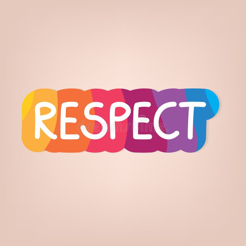 Respect Icon Vector from Friendship Collection. Thin Line Respect ...