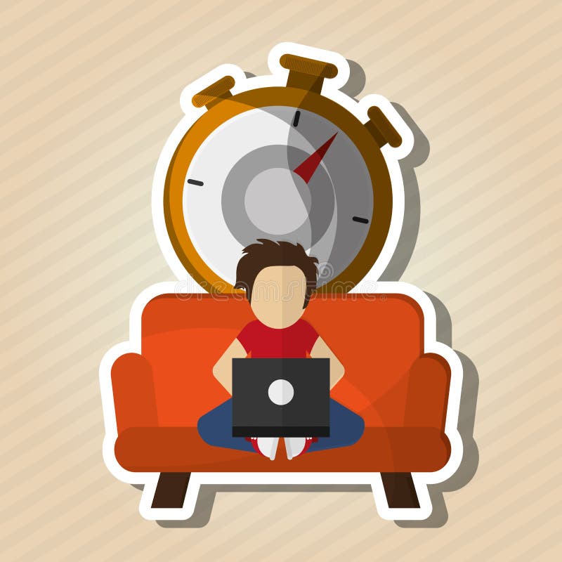 Colorful Resting Design, Vector Illustration Stock Illustration ...