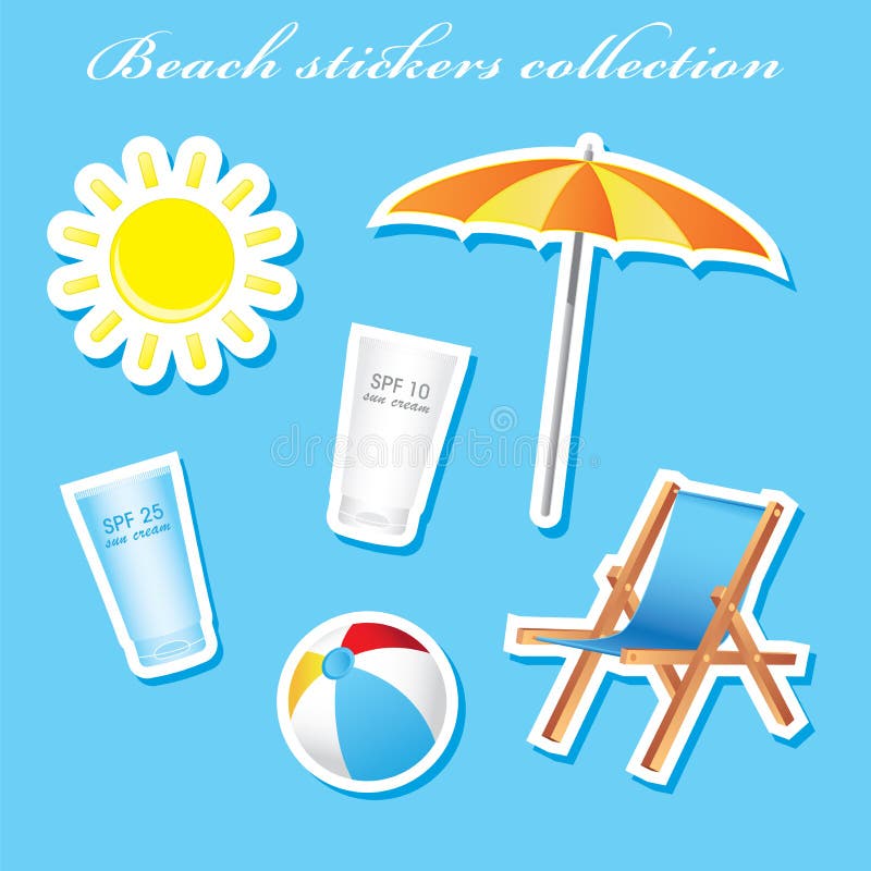 Sunny Stickers Stock Illustrations – 876 Sunny Stickers Stock ...