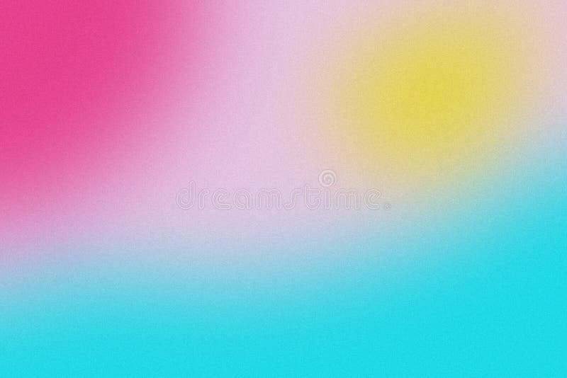 Colorful Retro Background. Gradient Background with Grain Texture Stock ...