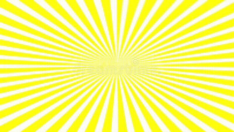 Colorful Retro Rays Comic Background. Stock Illustration - Illustration ...