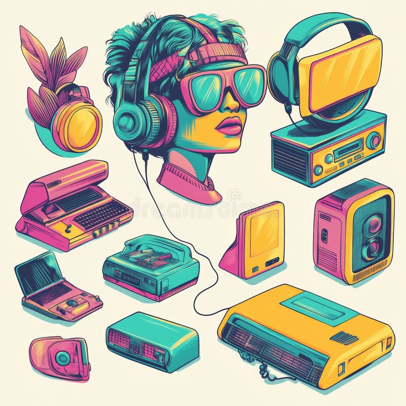 Pop Art Computer Laptop Stock Illustrations – 5,027 Pop Art Computer ...