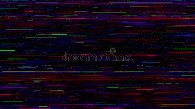 Colorful RGB Glitch, Glitch Overlay, Vibrant Distortion Stock Video ...
