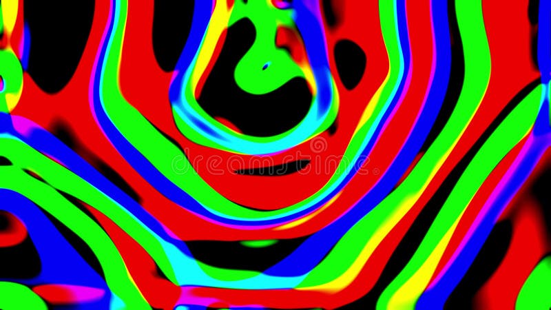 Colorful Rgb Light Bright Edge Animation Background Stock Footage ...