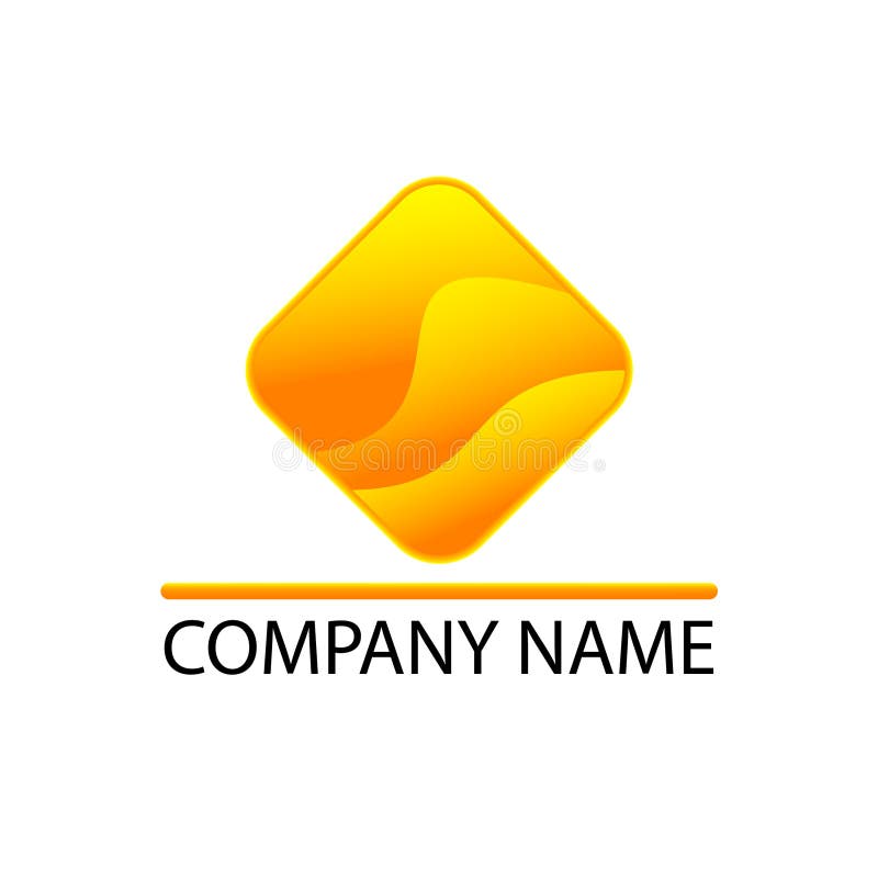 Colorful Rhombus. Logo Template. Simple Design. Stock Graphic Stock ...