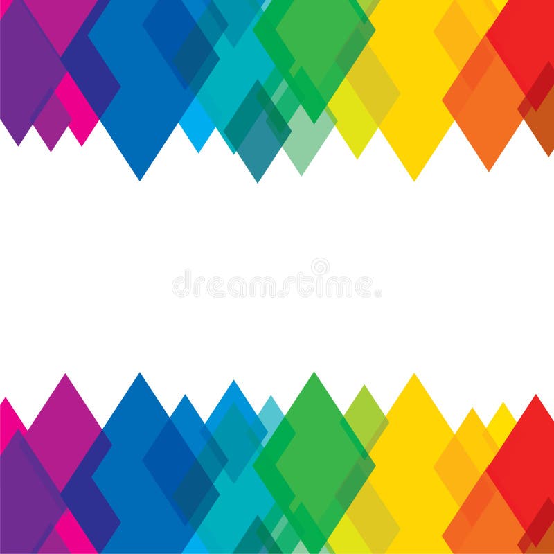 Colorful Rhombus Pattern Design Stock Vector - Illustration of shape ...