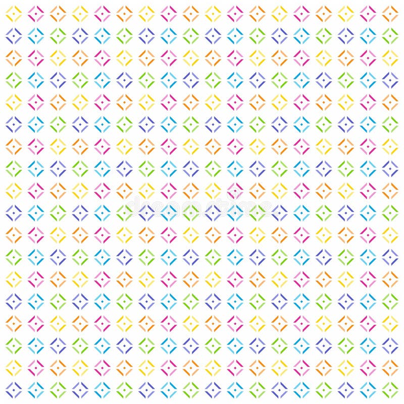 Colorful of Rhombus Shape Pattern, Abstract, Illustrator Geometric ...