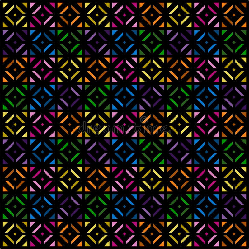 Colorful of Rhombus Shape Pattern, Abstract, Illustrator Geometric ...