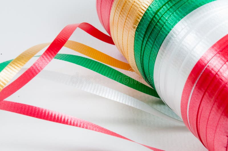 Colorful ribbon stock image. Image of twist, colors, greeting - 21496075
