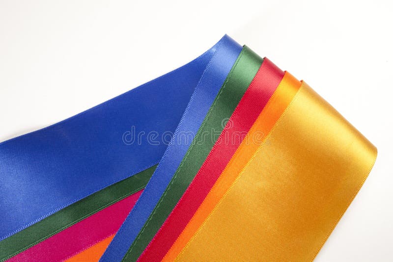 Colorful Ribbon Edging stock photo. Image of closeup - 71229598