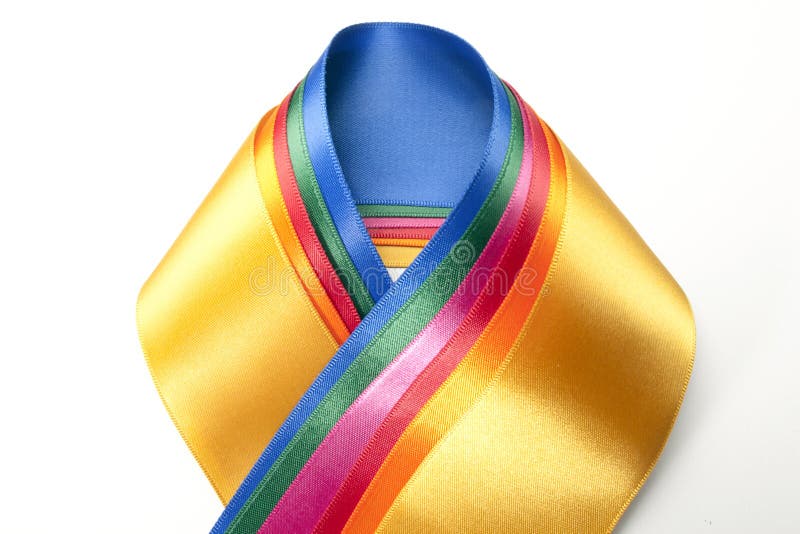 Colorful Ribbon Edging stock photo. Image of closeup - 71229598
