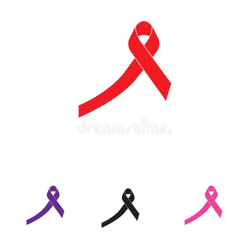 Colorful Ribbons Logo Symbol Illustration Design Template - Vector ...