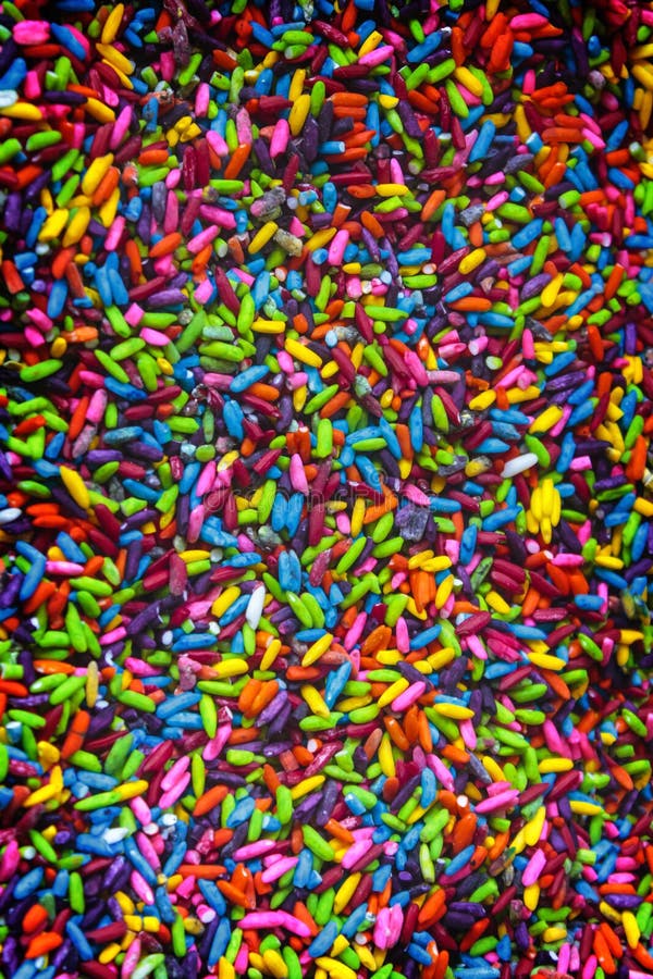 Colorful Rice stock image. Image of purple, seed, distinct - 45422013