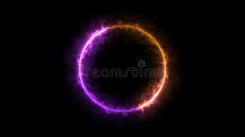 Ring of Fire stock vector. Illustration of glow, hole - 20486761