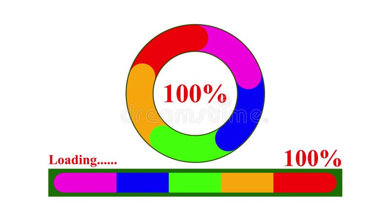 Ring Loading Progress Bar Stock Illustrations – 282 Ring Loading ...