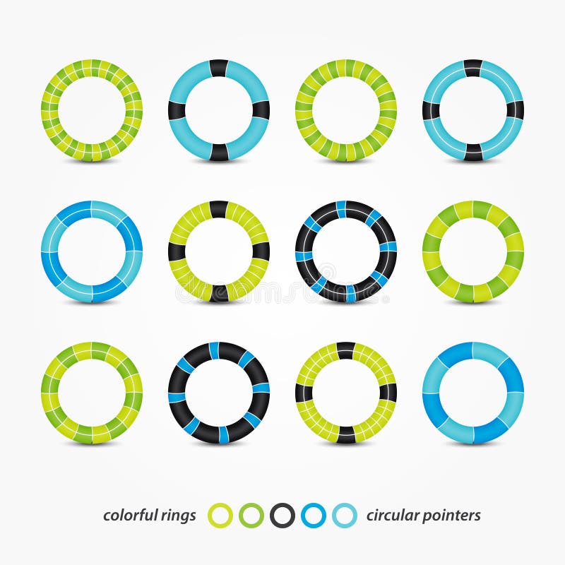 Circular Pointers Stock Illustrations – 928 Circular Pointers Stock ...