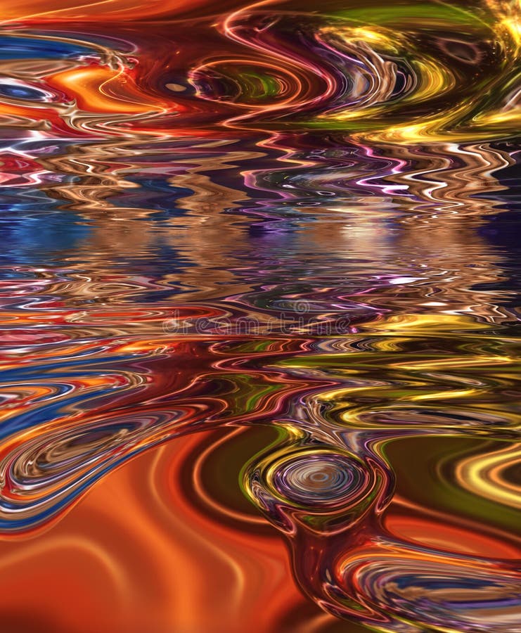 Colorful Ripples stock illustration. Illustration of circle - 107834441