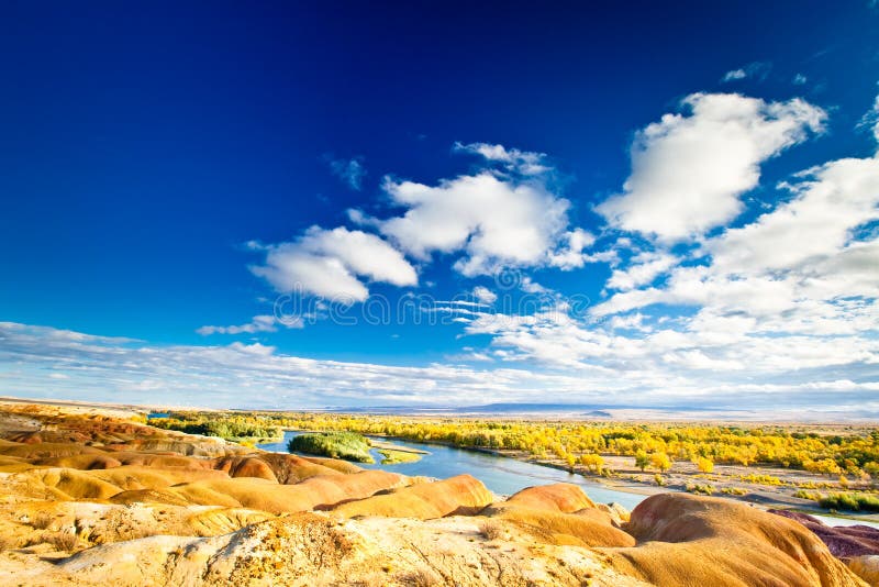 Colorful River Bed stock photo. Image of riverbed, colorful - 133453662