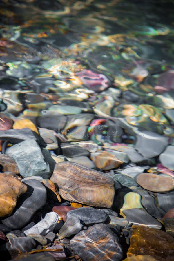 Colorful River Rocks stock image. Image of montana, closeup - 92758437