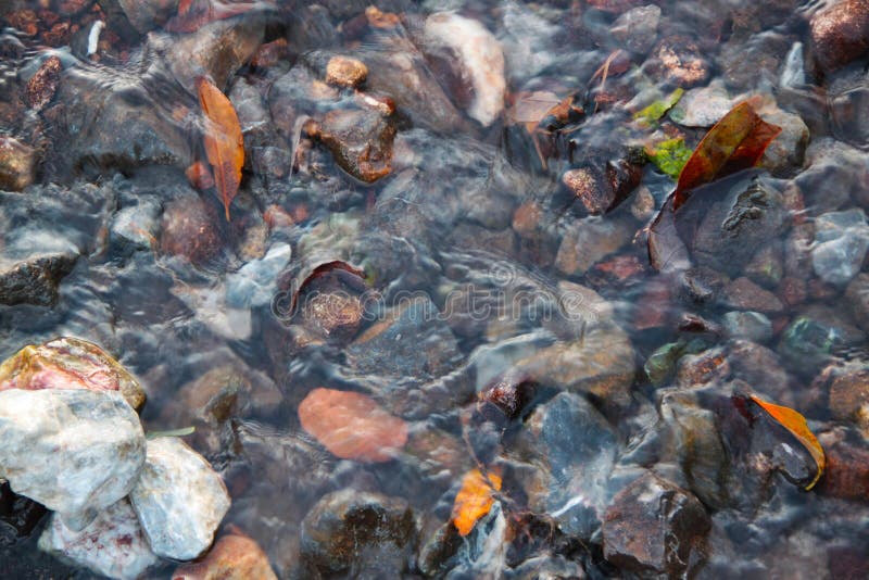 Colorful River Stones in the Water Stock Image - Image of color, arctic ...