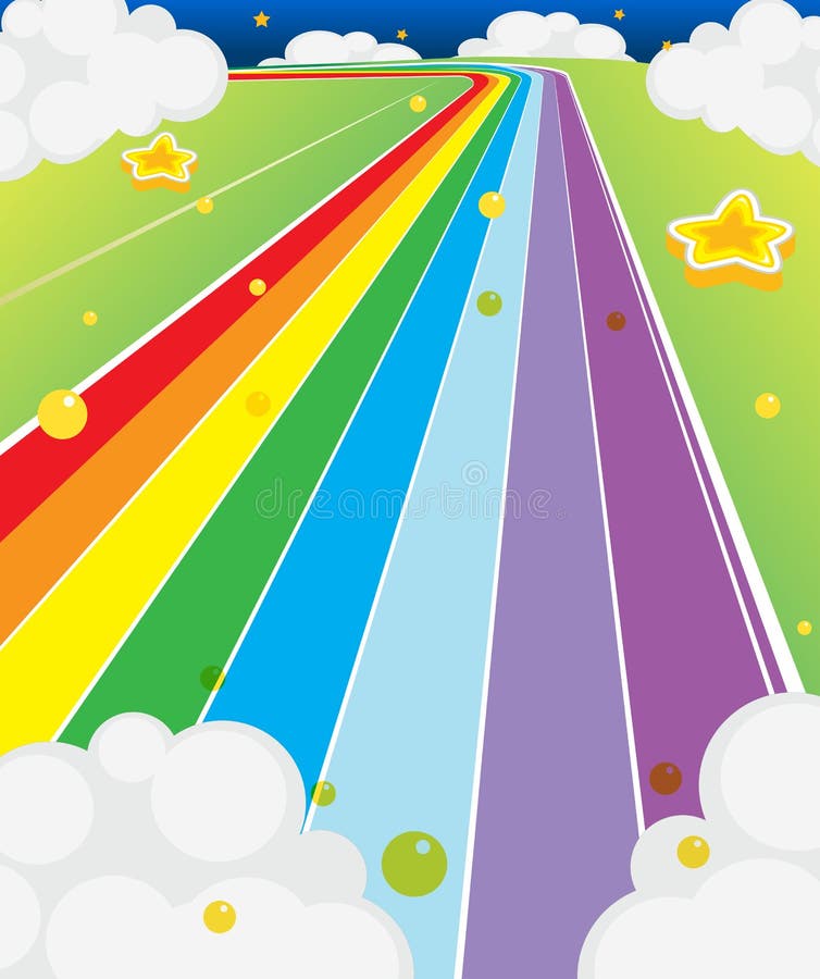 Colorful Road Infographic Timeline with Icons Stock Vector ...