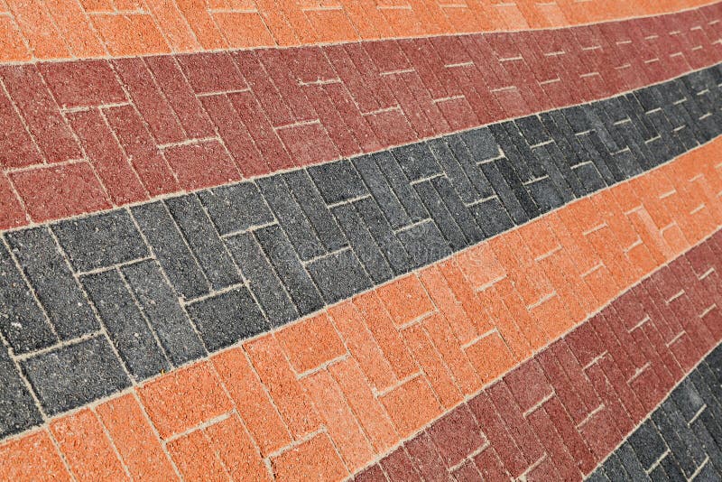 Colorful Roadside Pavement Background Texture Stock Image - Image of ...