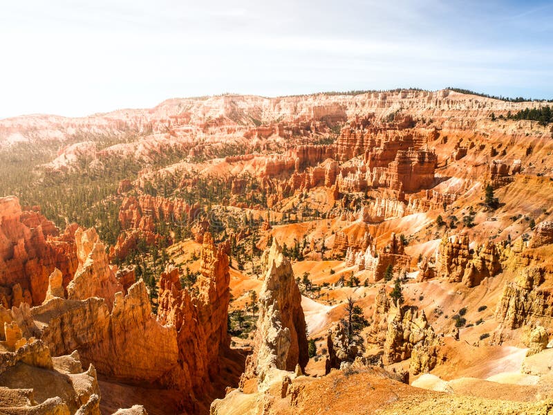 Colorful Rock Formations in Bryce Canyou, Utah, USA. Stock Photo ...