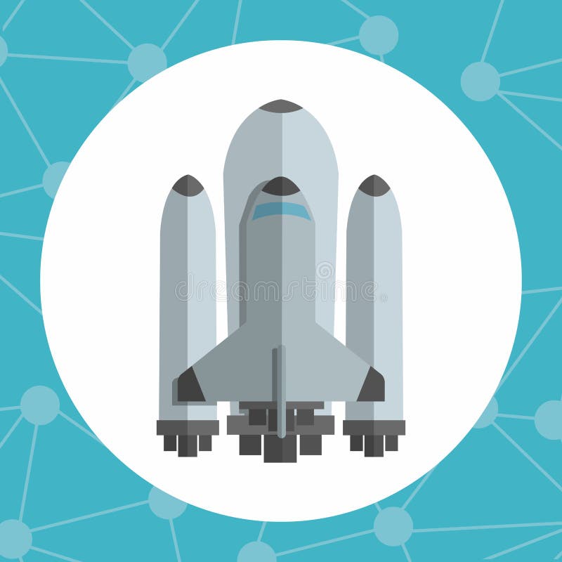 Colorful Rocket and Science Design Stock Vector - Illustration of ...