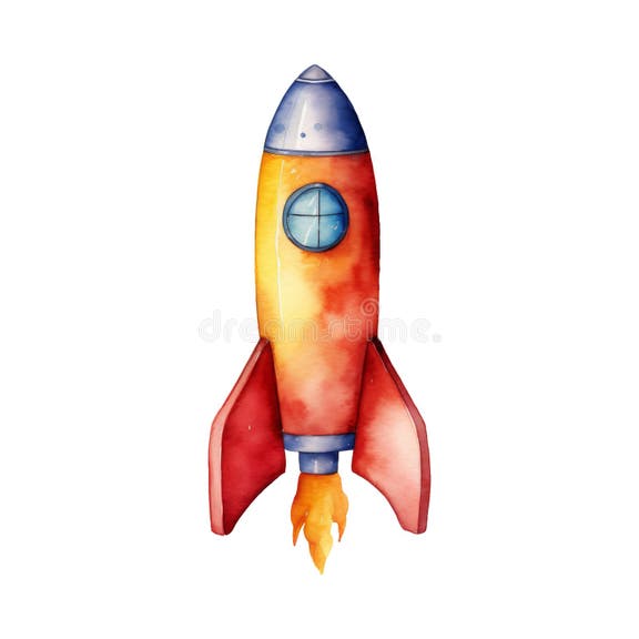 Colorful Rockets Standing Tall Stock Photo - Illustration of ...